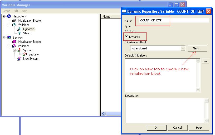 OBIEE: Variables in the Oracle BI Repository
