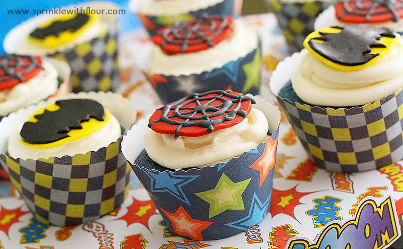 Superhero Birthday Party - Sprinkled with Flour