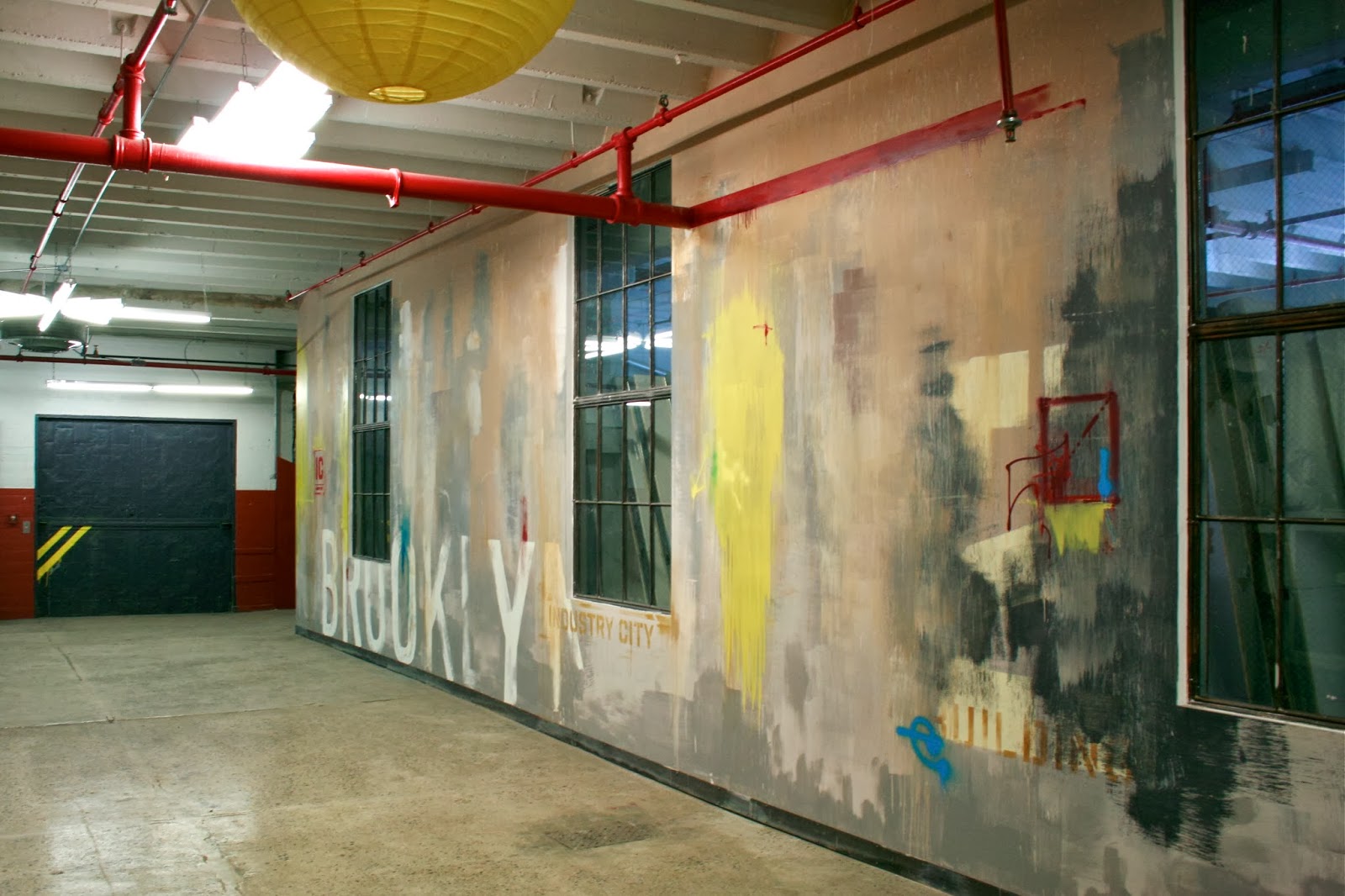 Concepts to Live By: Industry City Food Hall Mural