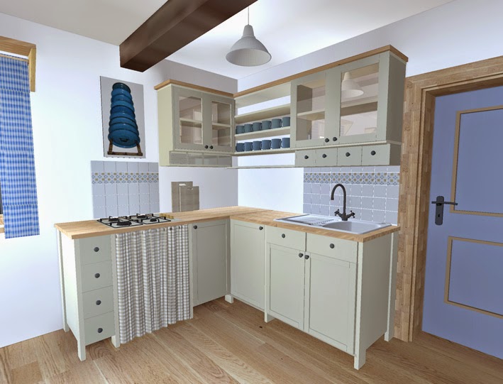 Pavla Richterová: Nová kuchyň na chalupě