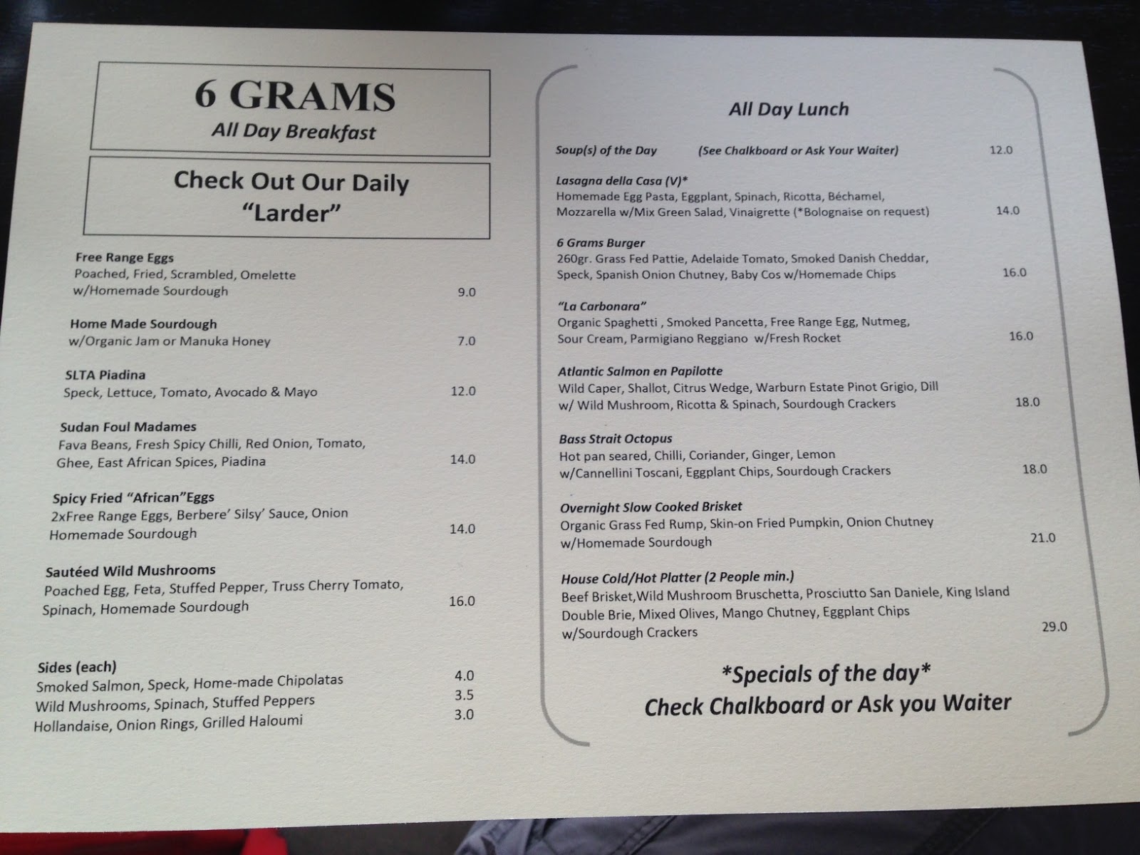 Charles Whyte: Cafe Love - 6 Grams