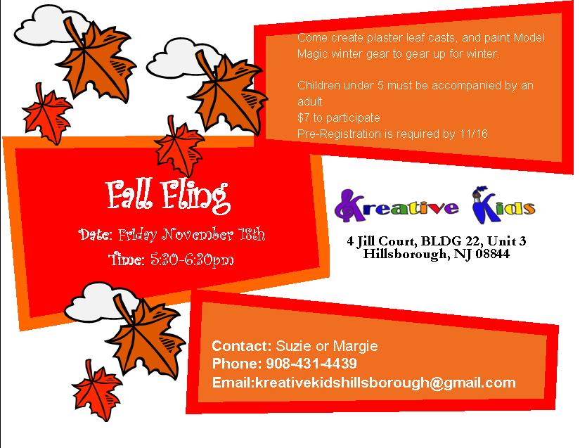 A Kreative Kids Life: Fall Fling