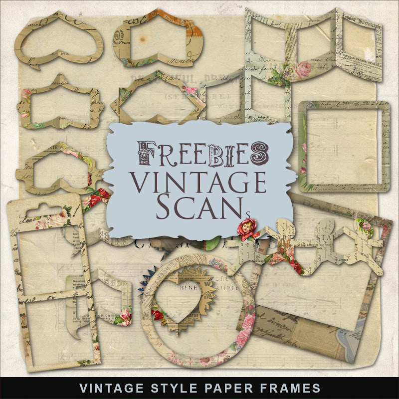 Freebies Vintage Style Paper Frames:Far Far Hill - Free database of ...