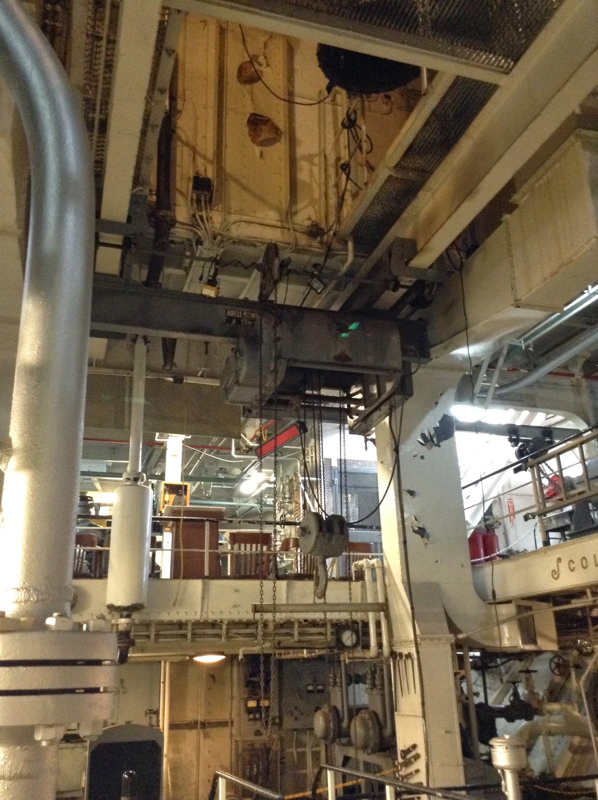 The Old Northwest Notebook: Touring a 1911 Great Lakes Iron Ore Freighter