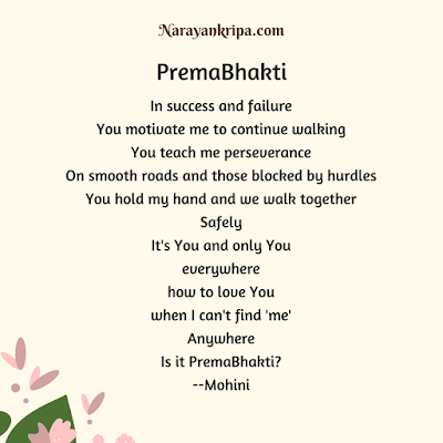 April Poetry Month Day 25 Poem: PremaBhakti