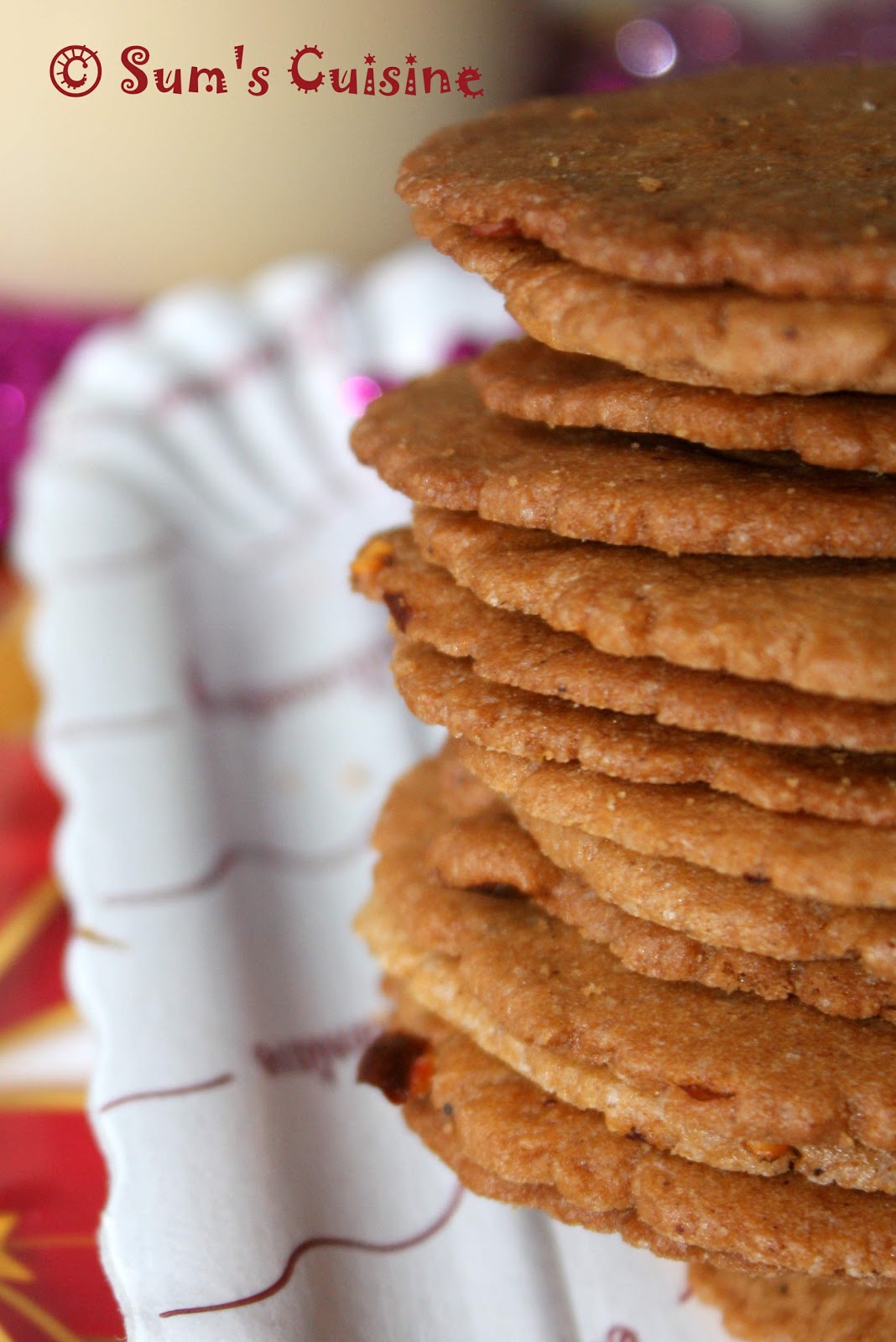 Sum's Cuisine: Svenska Pepper Kakor / Swedish Spice Cookies