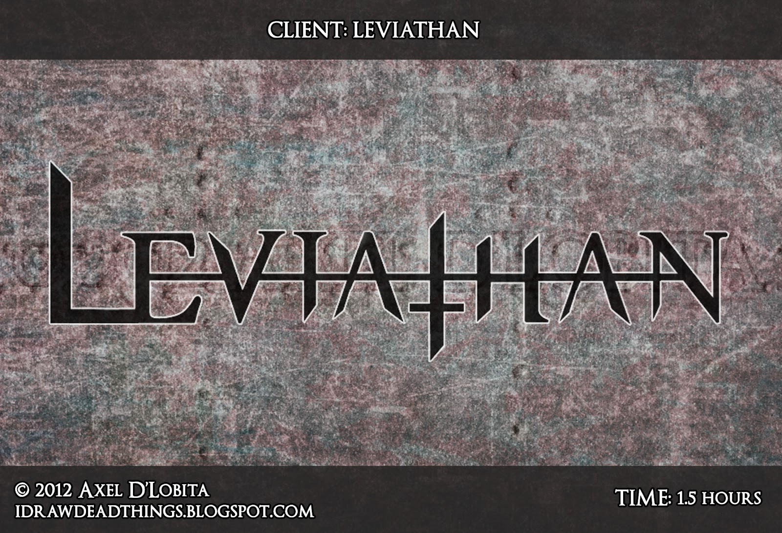 Illustrations by Axel d'Lobita: LEVIATHAN LOGO