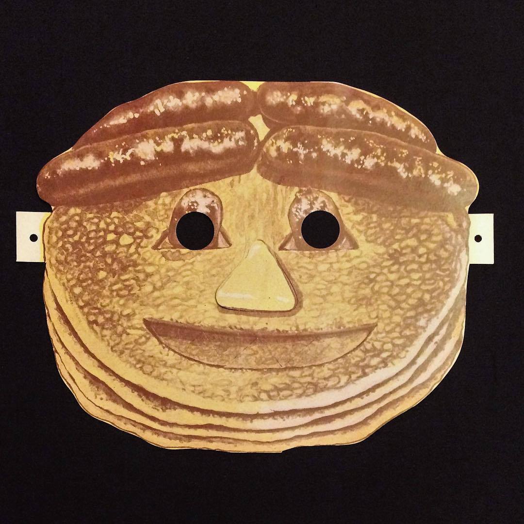 *~my house is cuter than yours~*: Jack O' Lantern Pumpkin Pancake Mask