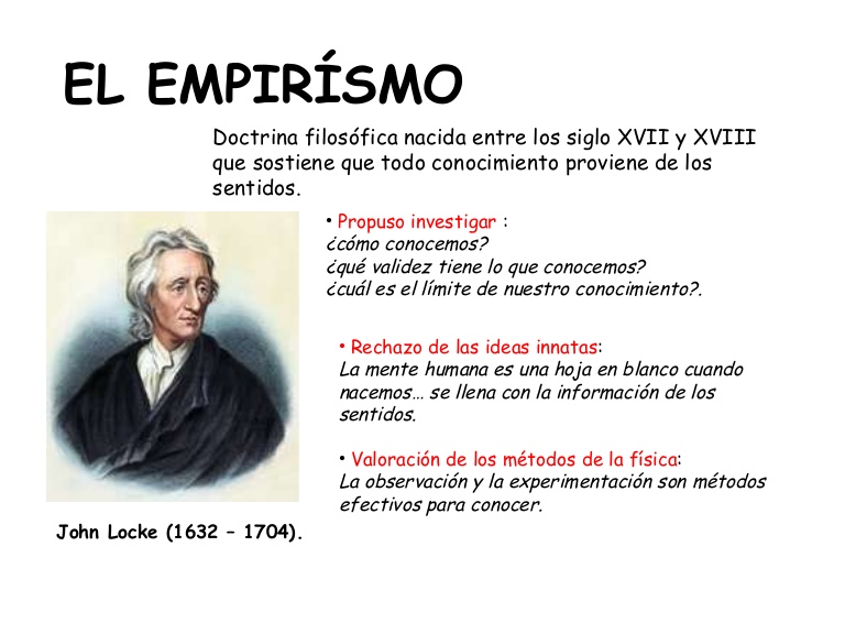 EMPIRISMO EMPIRISMO