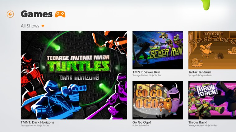 NickALive!: Nickelodeon USA Unveils Brand New Windows 8 App Called The ...