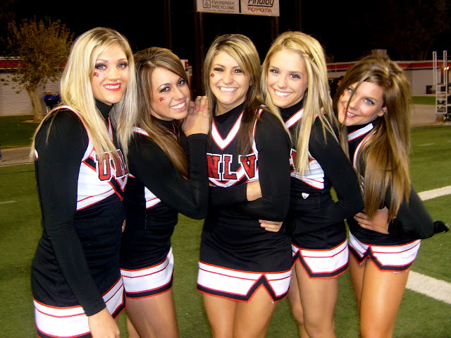 Cheer Heaven — UNLV Cheerleaders Ready To Cheer For Their New...