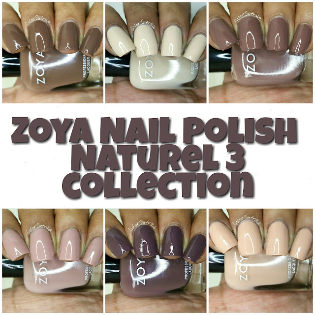 ZOYA NAIL POLISH Naturel 3 collection: Swatches and Review - ColorSutraa