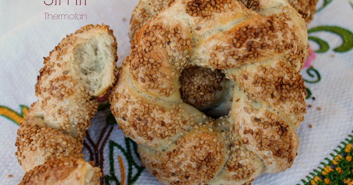 Simit: Turkish sesame seed ring bread — Thermofan