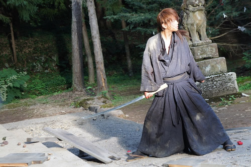 Live Action Samurai X Ganhou Duas Novas Fotos Kozure San