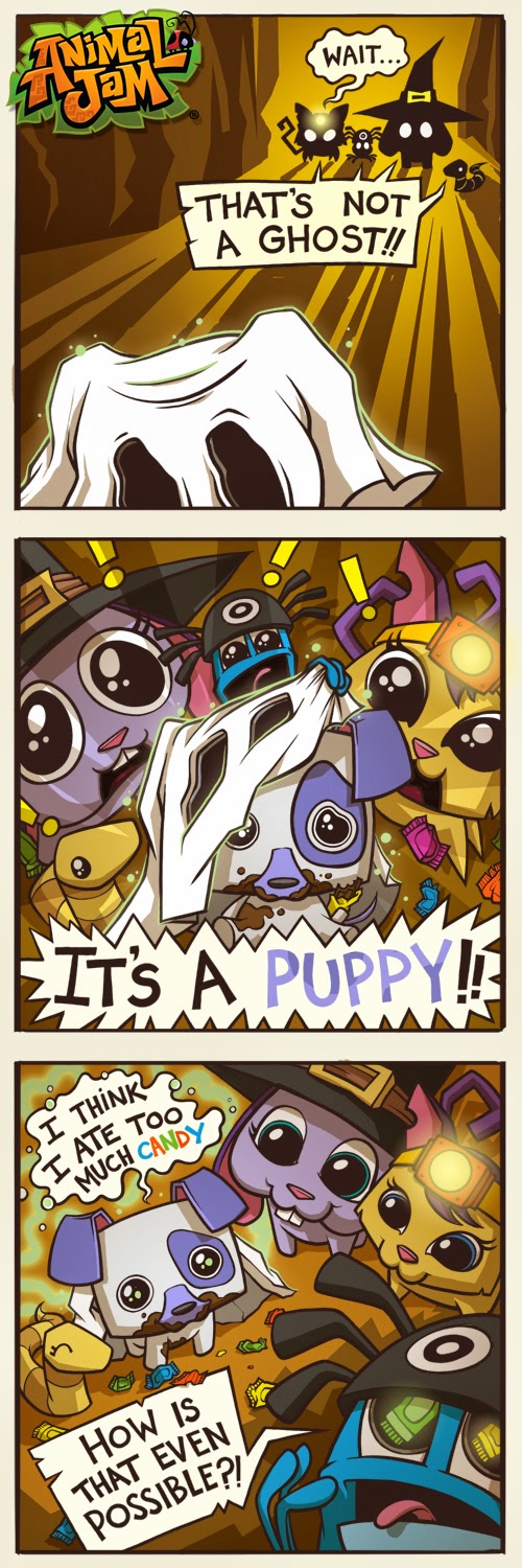 Animal Jam Graphic Central!: Animal Jam Comic #3- Frightening Finale!