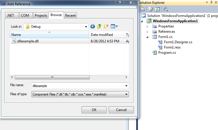 How Can Create Dll File And Use It In Net Application Mynet Tutorials