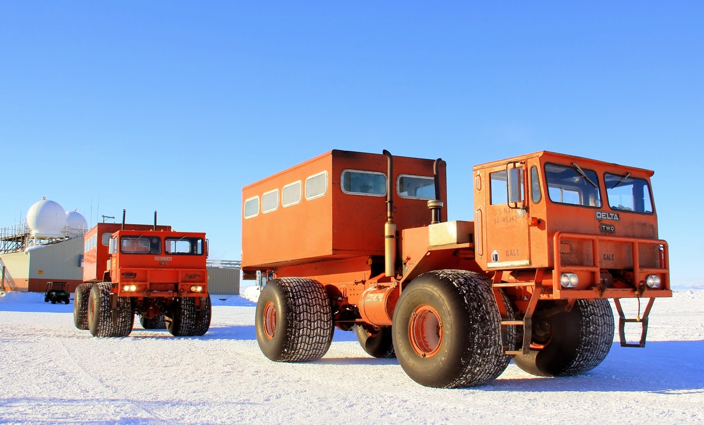 Joy of Discovery: Vehicles in Antarctica
