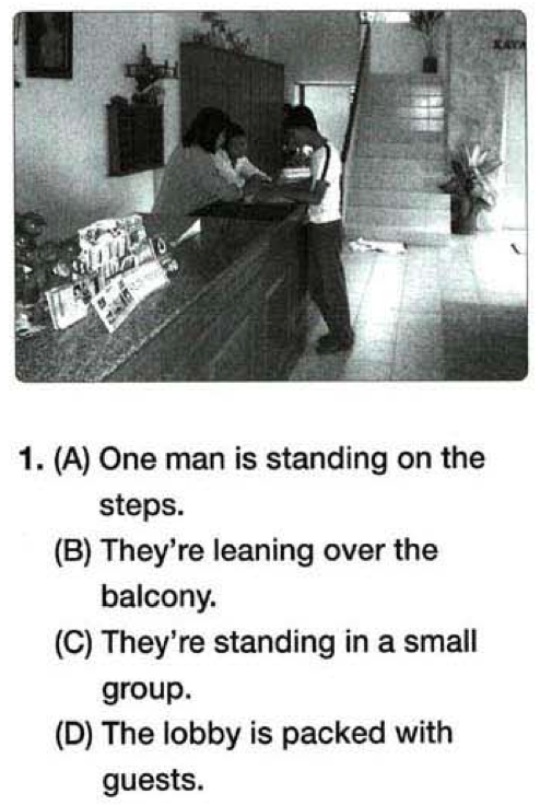 English as a second or foreign language & TOEIC LC Part 1 Test, Script ...