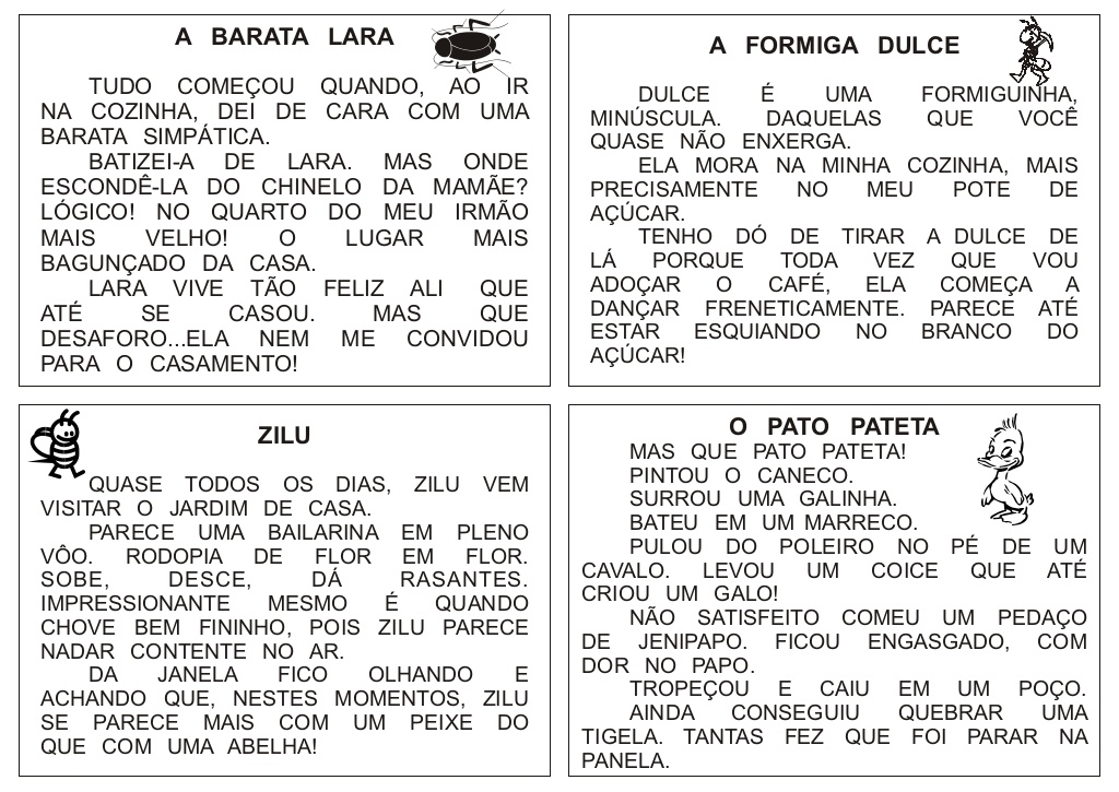 64 Pequenos Textos para Leitura.