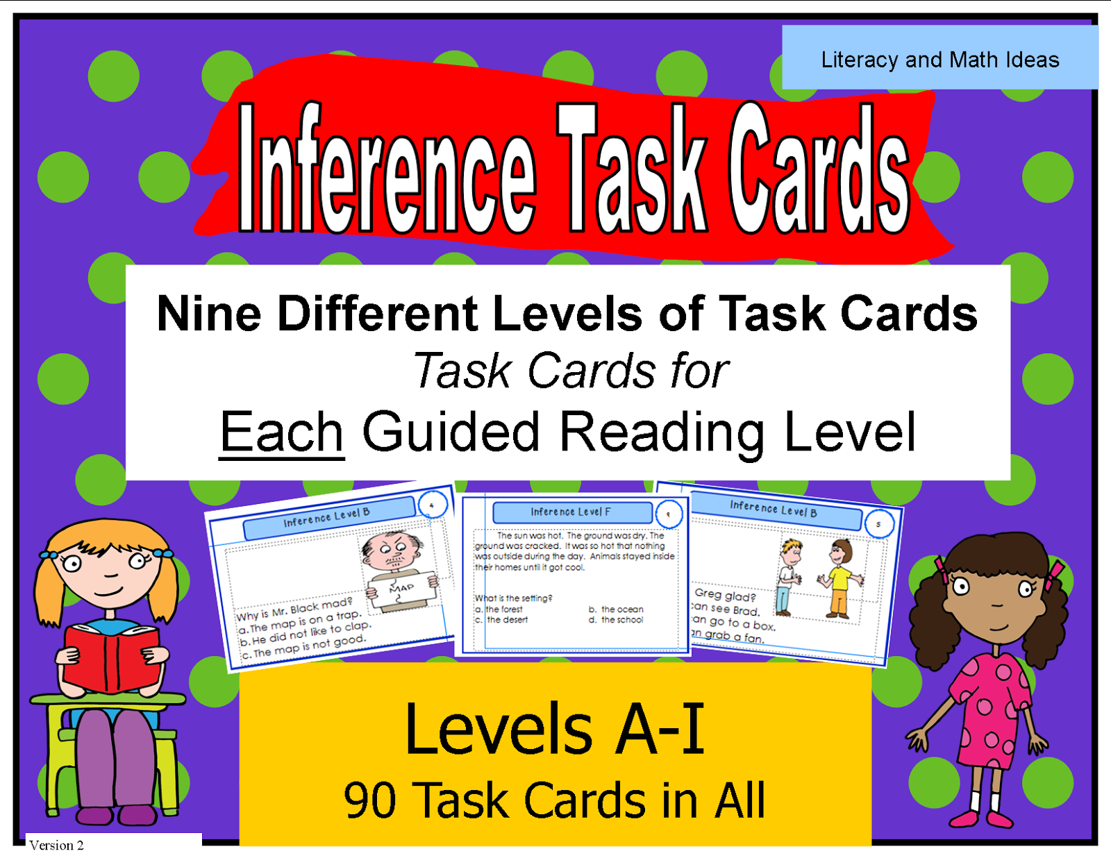 Simply Centers: Task Cards That Are Organized By Guided Reading Levels