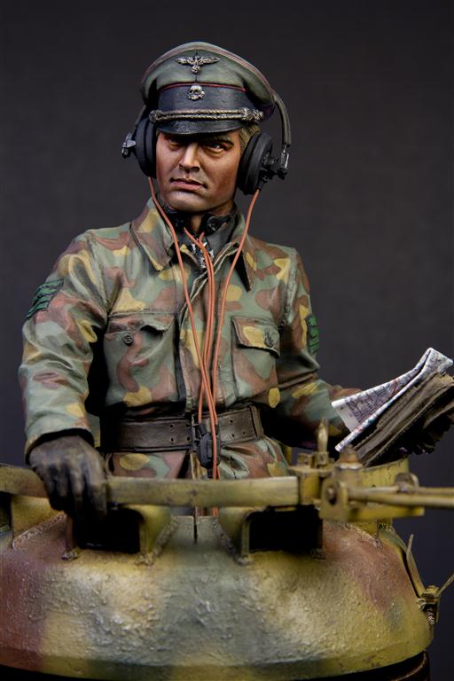 Max Wunsche Panther Commander | planetFigure | Miniatures