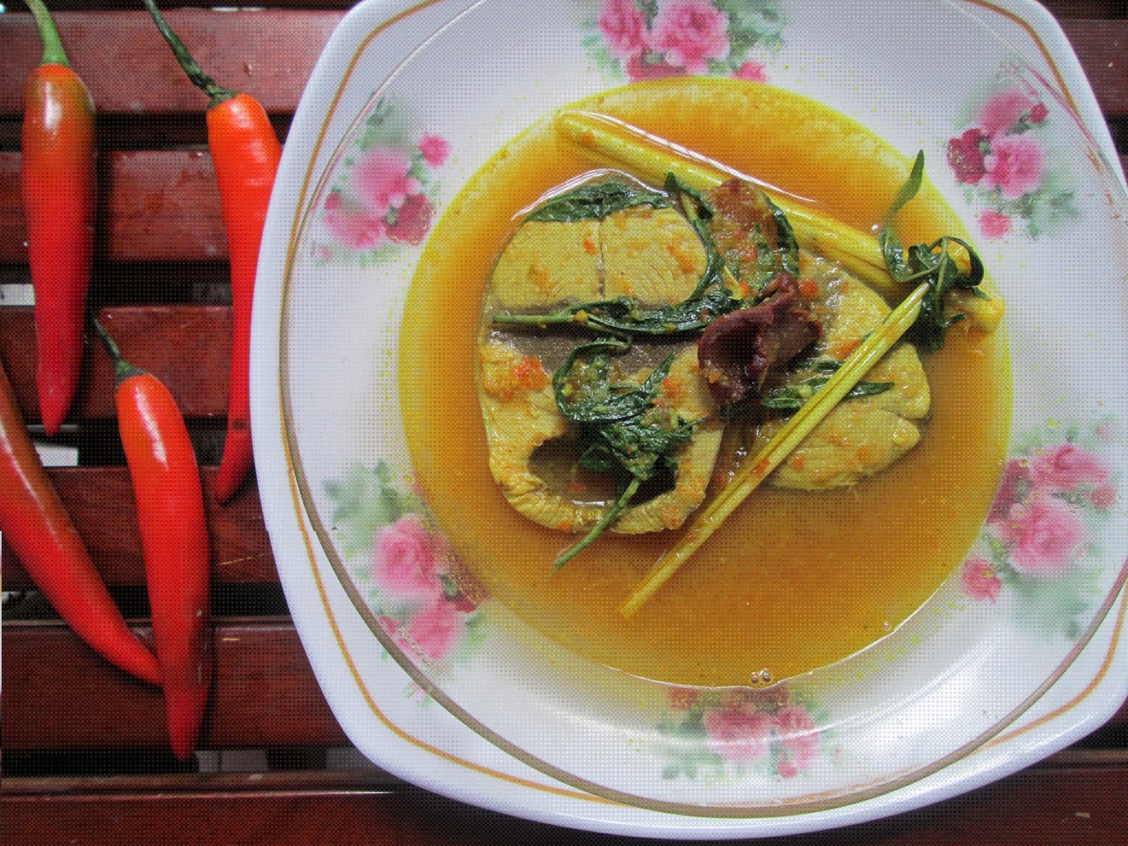yan's cottage: ASAM REBUS IKAN TUNA / TONGKOL