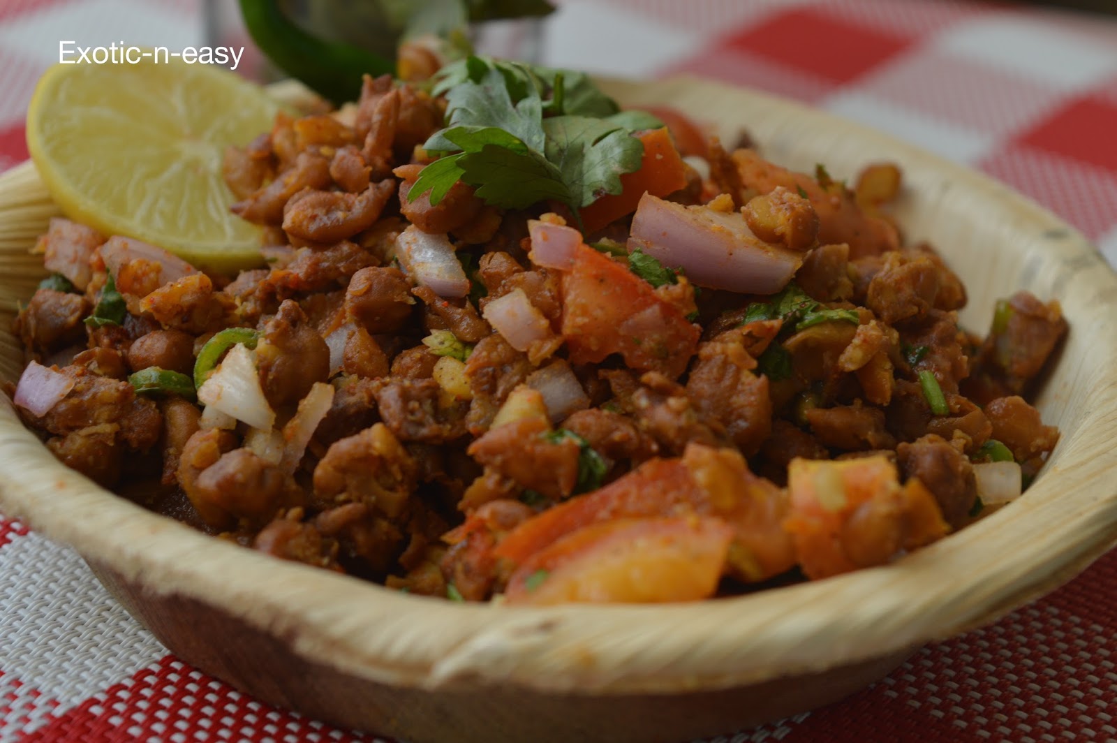 exotic-n-easy cooking: Crispy Chana Chat