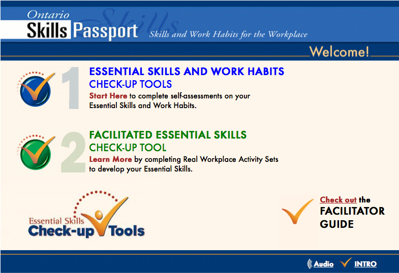 Releasing the Magic!: THE ONTARIO SKILLS PASSPORT