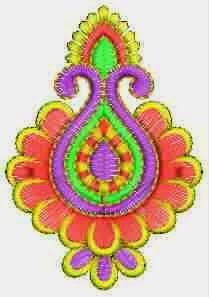 EmbDesignTube: Indian Fashionable Embroidered Patch Designs