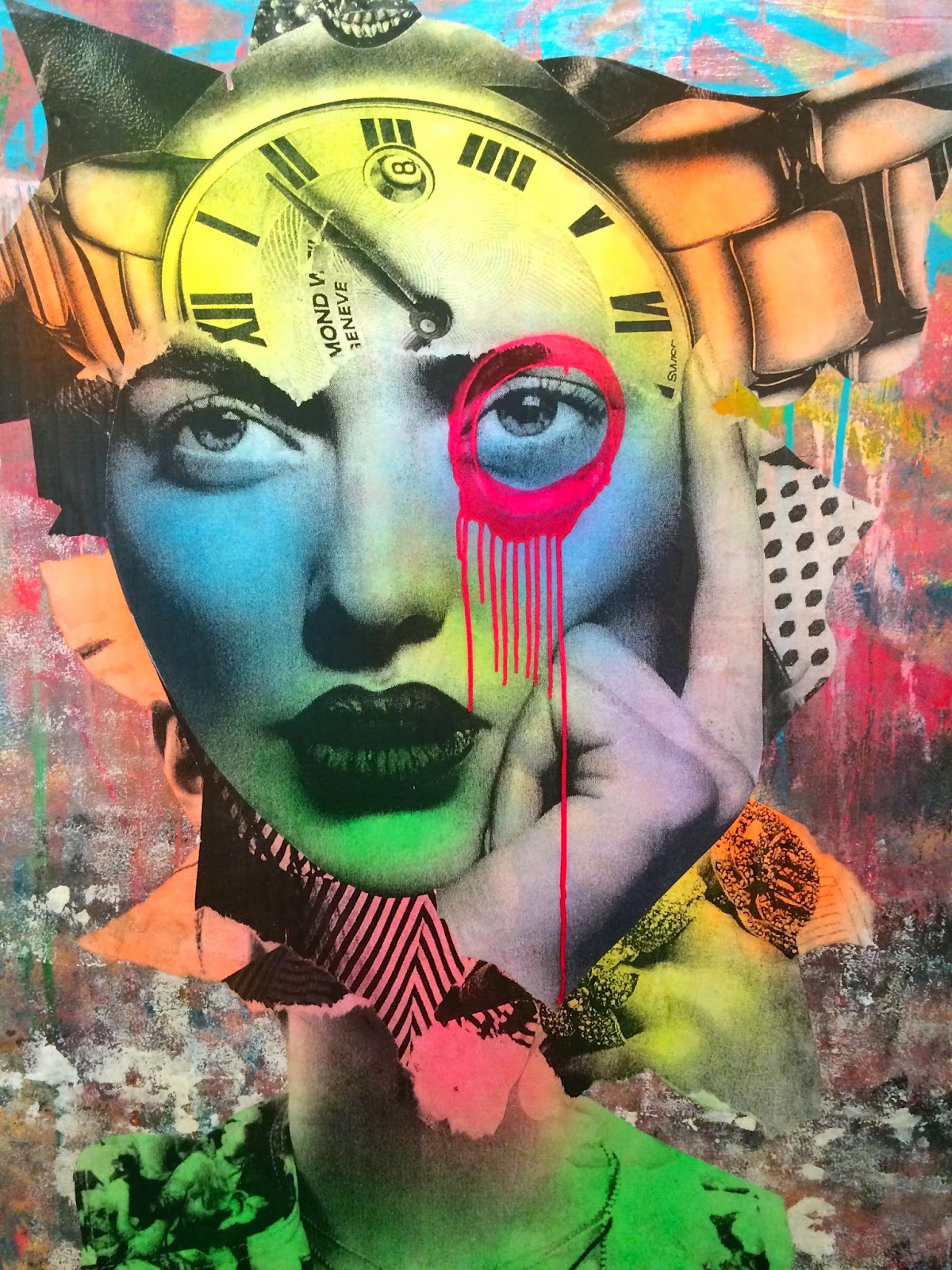 ART & FASHION SALON: Street Artist DAIN Brings Glamour & Graffiti To ...
