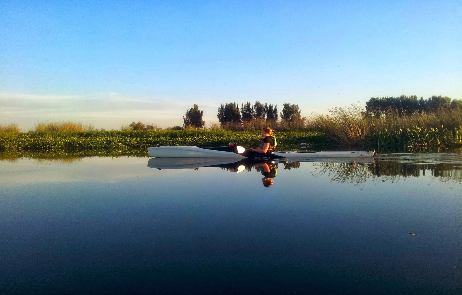 Kayaking the California Delta: Holland Tract and Rock Slough