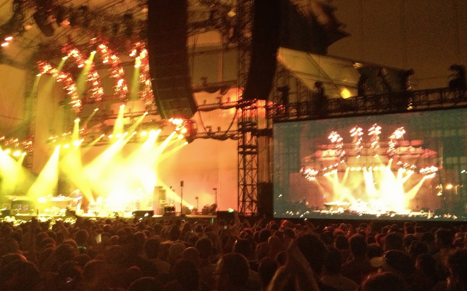 ramblings of a concert junkie: Phish, FirstMerit Bank Pavilion at ...