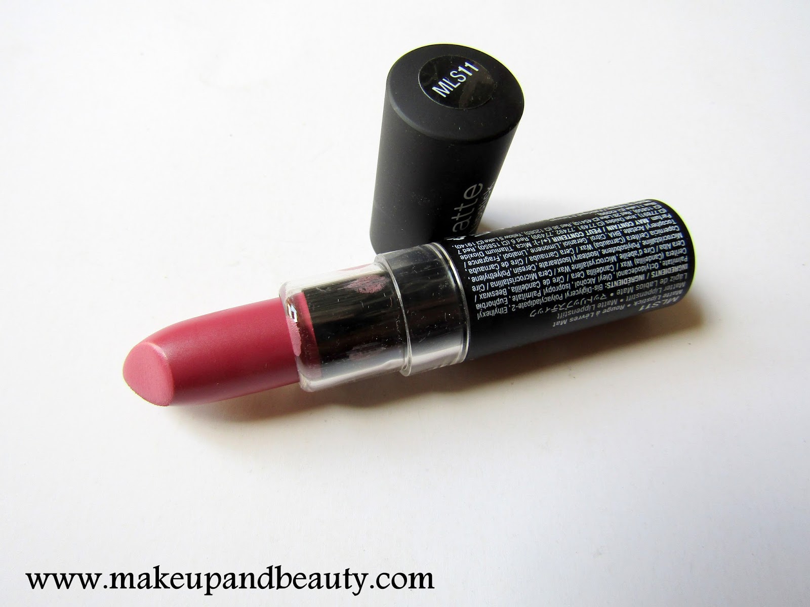 Makeup and beauty !!!: Review and Swatches of Nyx Matte Lipstick in Tea ...