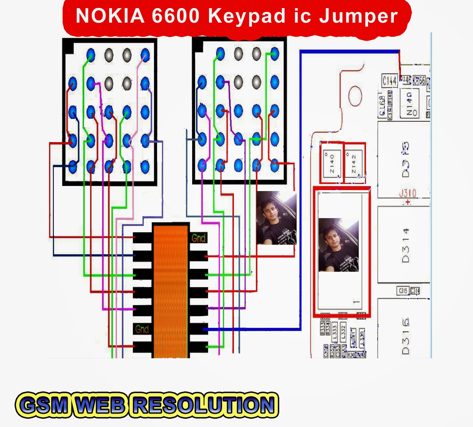 GSM WEB RE SOLUTION: Nokia 6600 Keypad Ic Jumper, Nokia 6600 Keypad Way ...