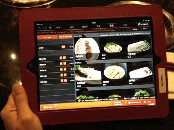 Restaurant Menu: E-tablet Menu: Will Technology Lead Menus to a New Era?