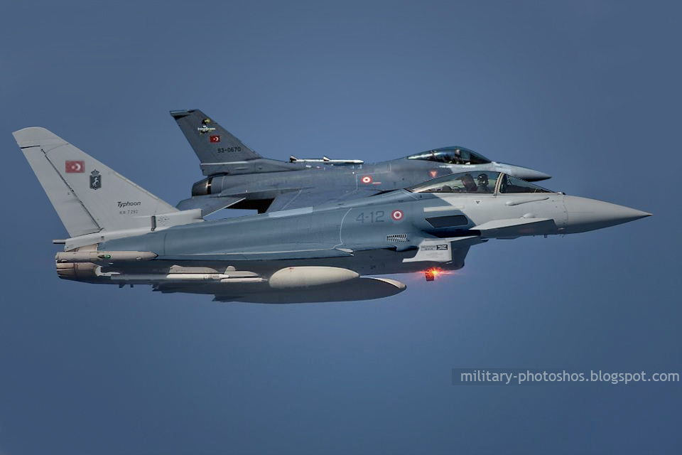 Military Photos and Photoshops: Eurofighter Typhoon for Turkish Air Force