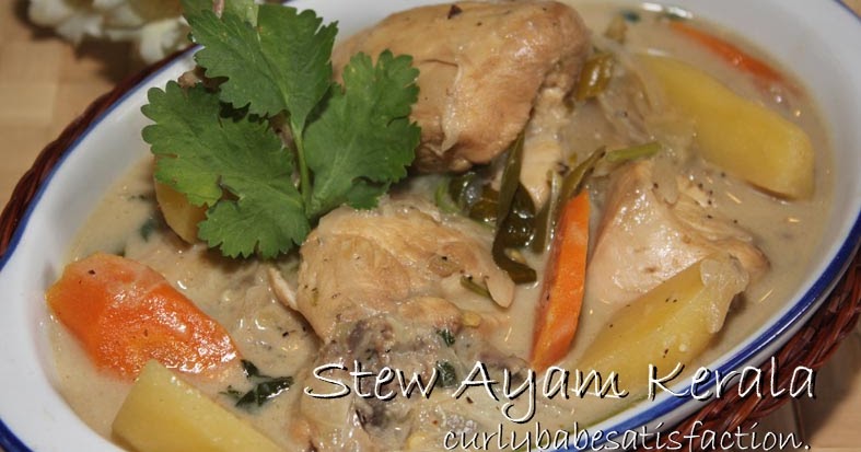 Curlybabe's Satisfaction: Stew Ayam Kerala