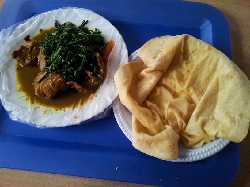 Papad Chai: Chicken Roti of Suriname