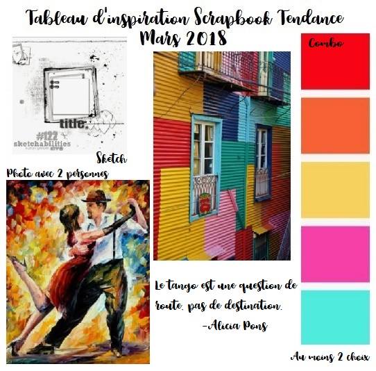 Scrapbook Tendance: Tableau d'inspiration