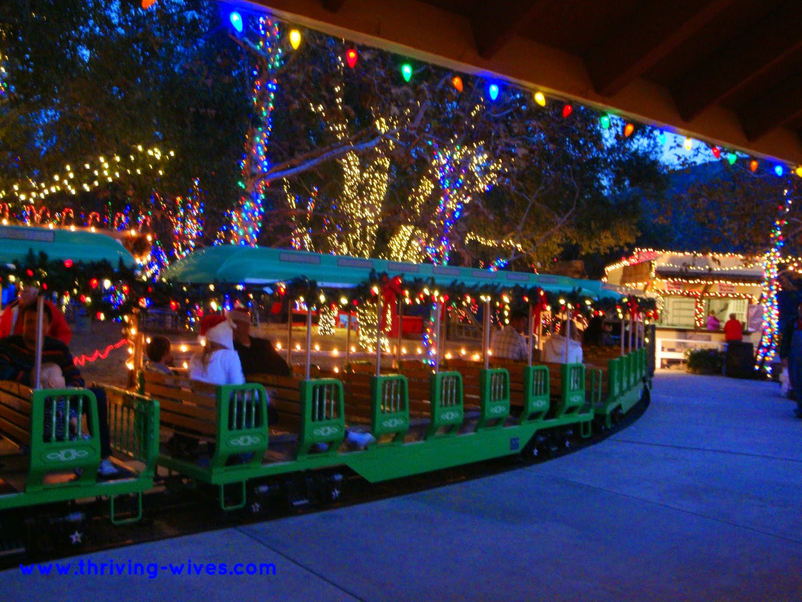 Family Holiday Fun - Christmas Train | THRIVING WIVES