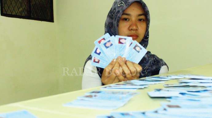 Tinta Habis, Cetak KTP-El Tertunda ~ ENTER BOGOR