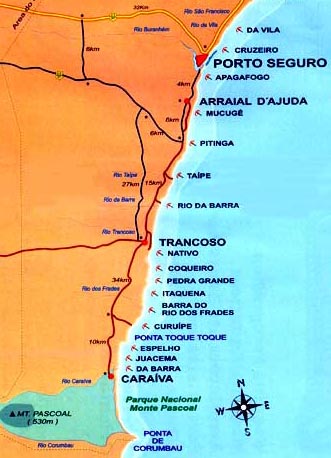 CHALEZINHO CARAÍVA : COMO CHEGAR EM CARAÍVA E AS PRINCIPAIS DISTÂNCIAS