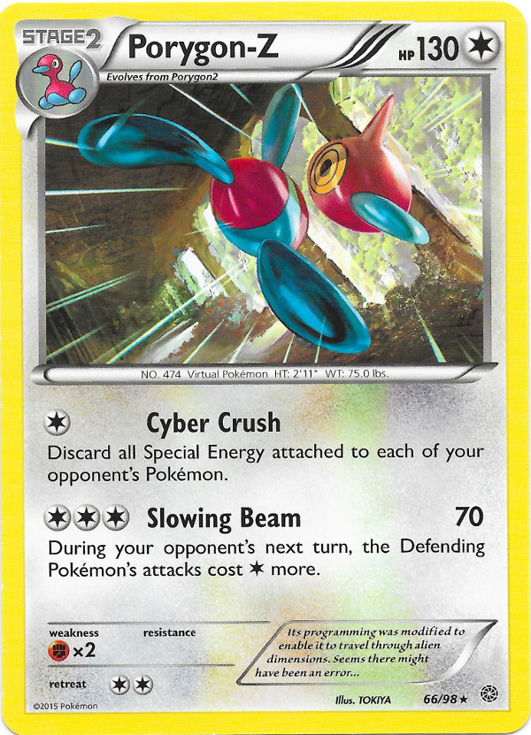 Porygon-Z 66/98 -- Ancient Origins Pokemon Card Review ...