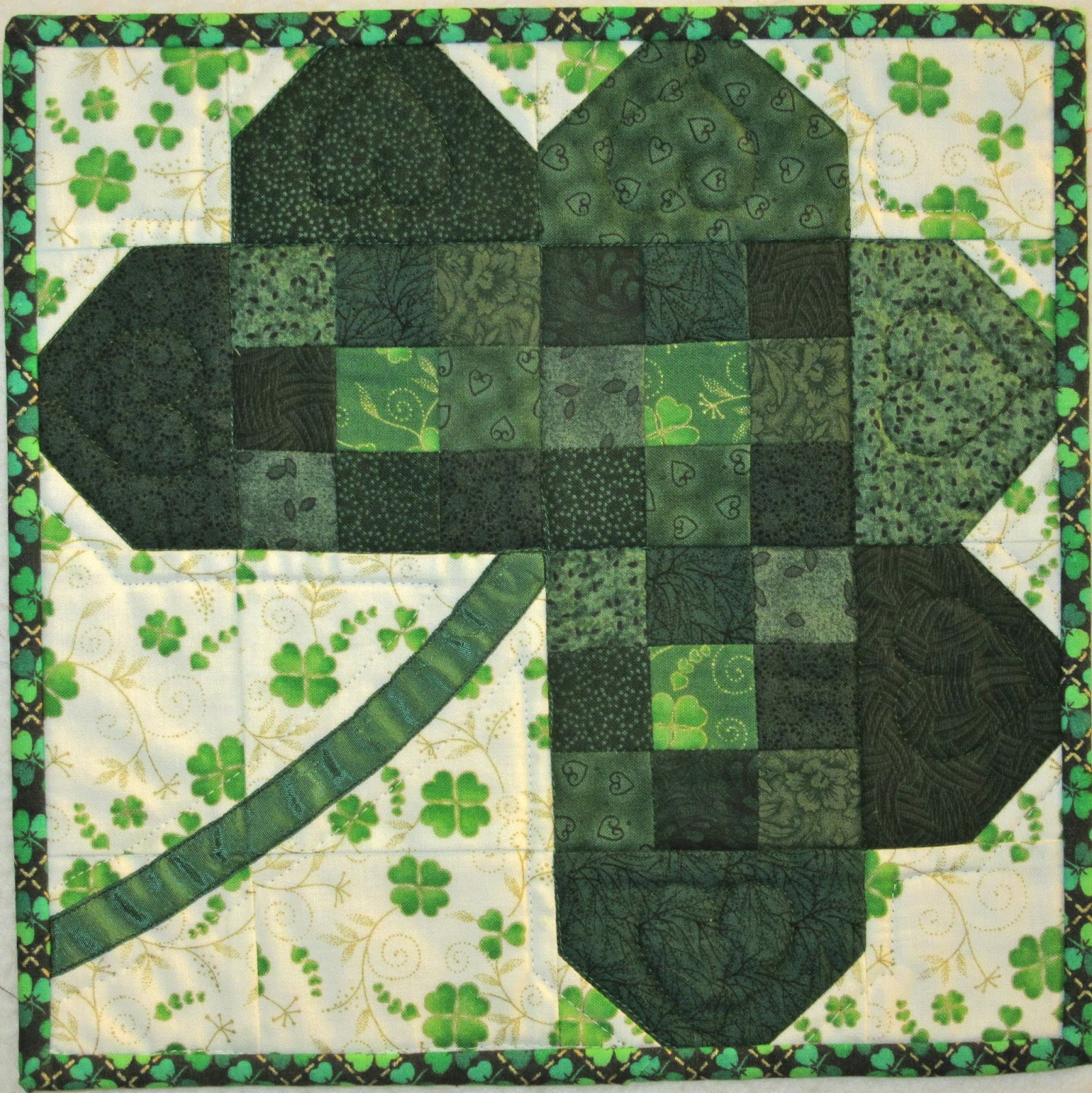 Kathy's Quilts: Happy St. Patrick's Day!