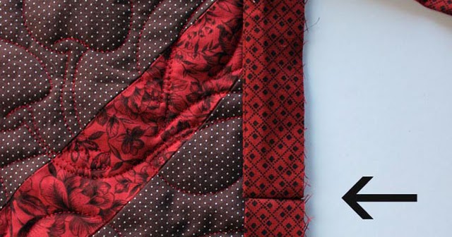 QuiltFabrication | Patterns and Tutorials: Connecting Binding Ends