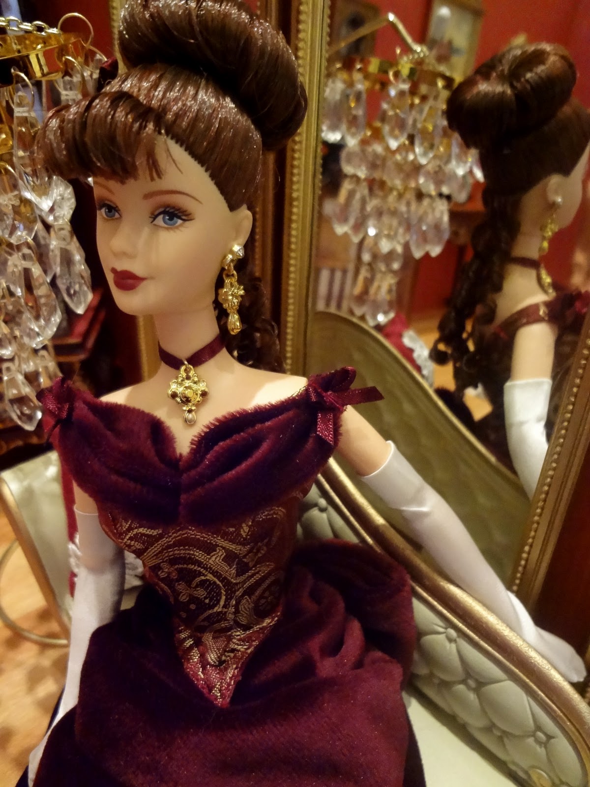 Boudoir Barbie: Victorian Barbie Brothel