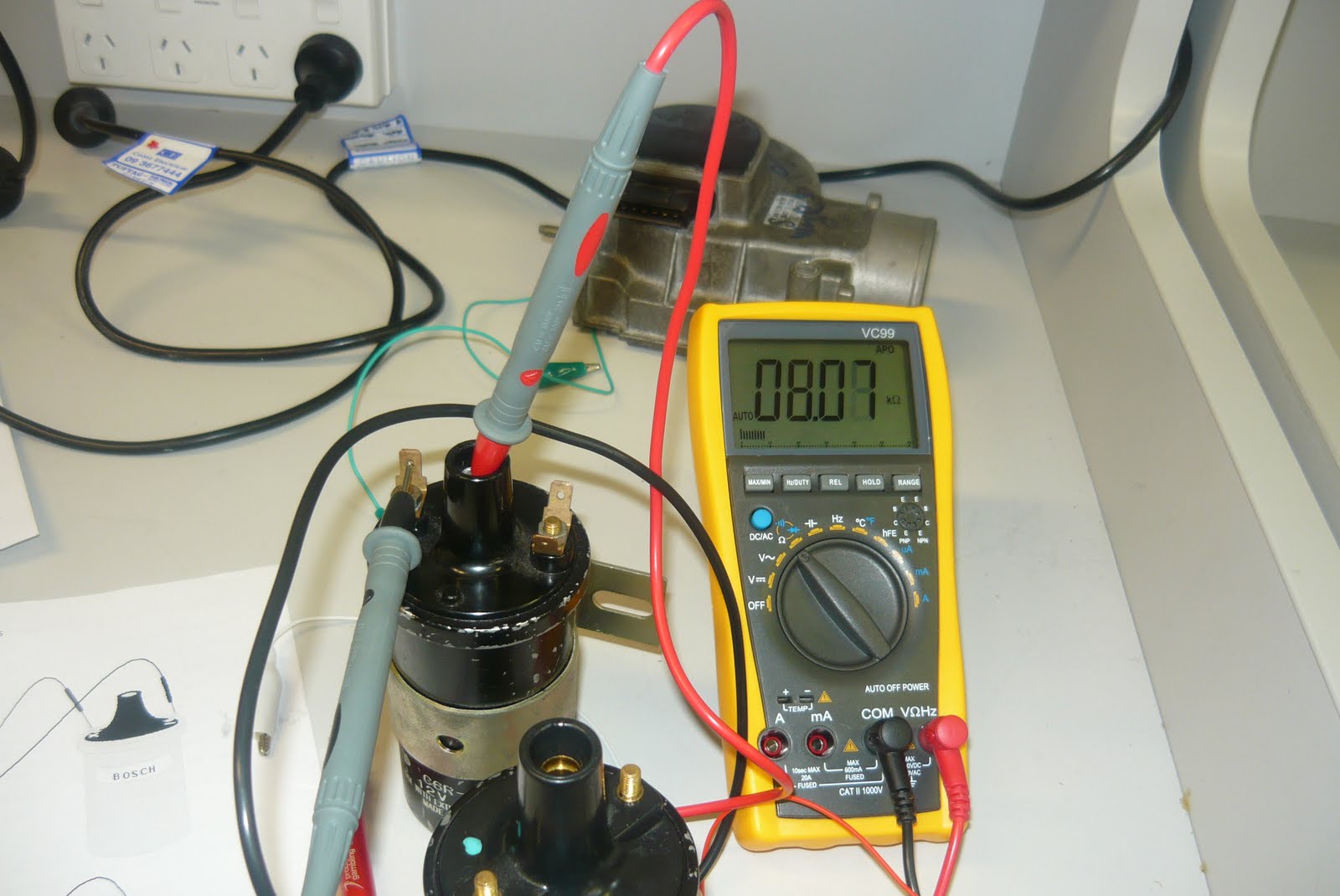 AUTOTRONICS 4826: TESTING IGNITION COIL