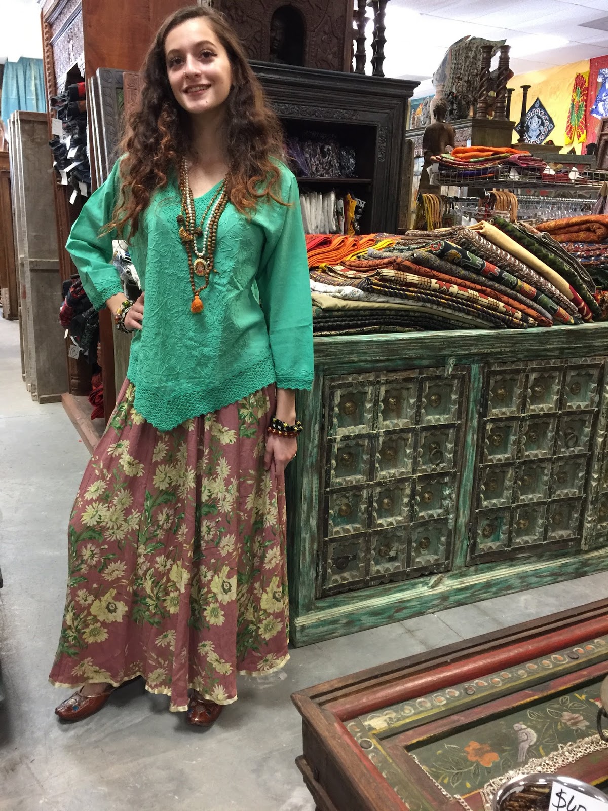 Bohemian Designer Kurti: Boho Chic Festive Fashion Summer Style Kurti Tunic