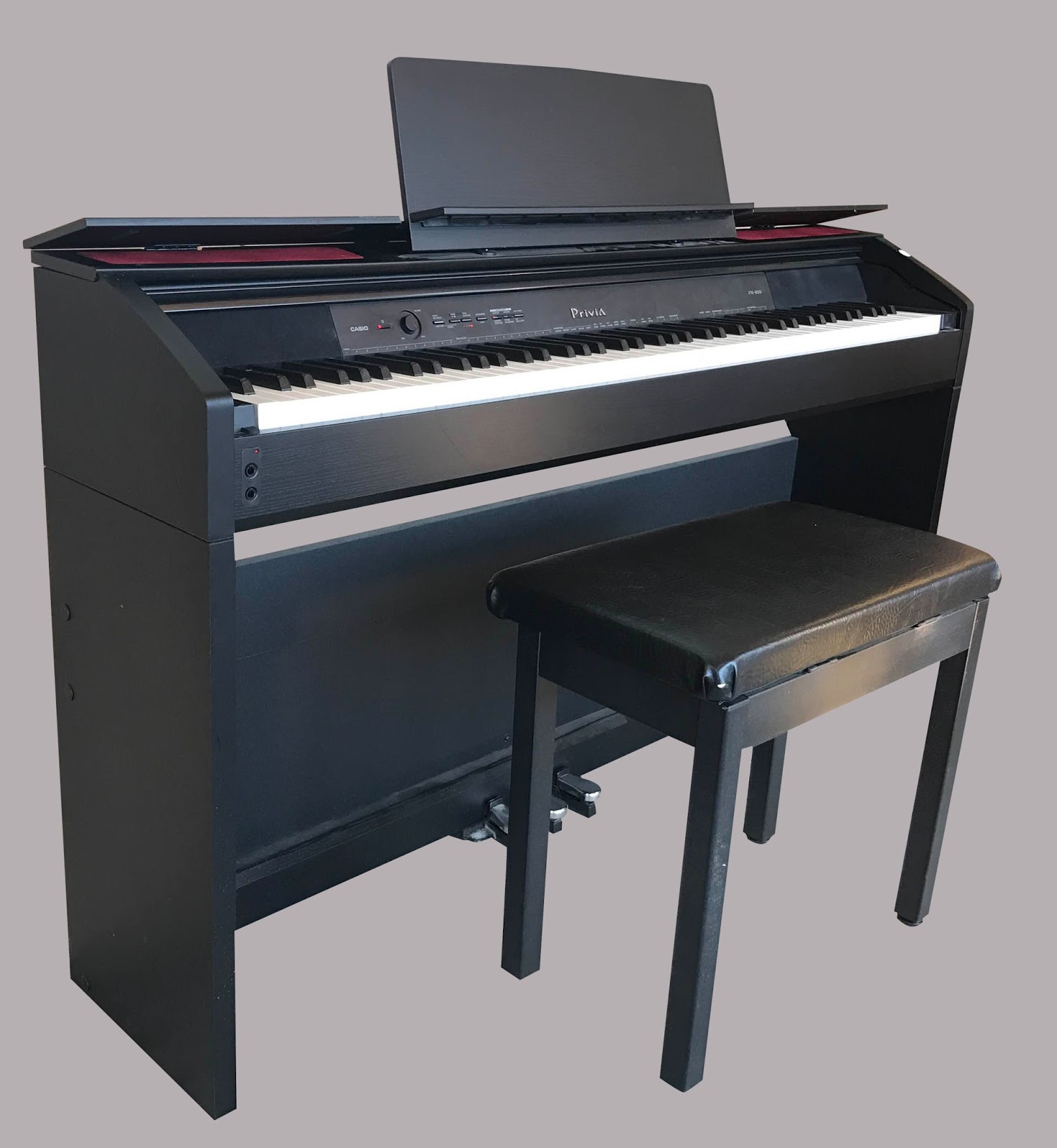 Uhuru Furniture & Collectibles: Privia Electric Piano & Bench by Casio ...