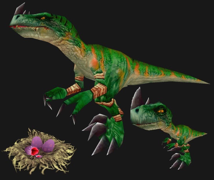 WoW Rare Spawns: Ravasaur Matriarch and Her Nest (Ravasaur Hatchling)